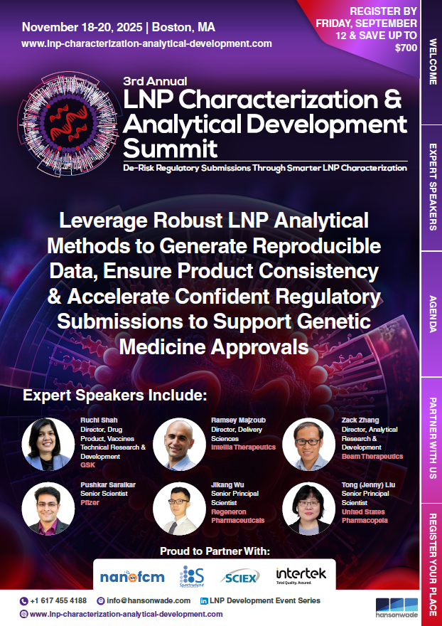 Event Guide | 3rd LNP Characterization & Analytical Development